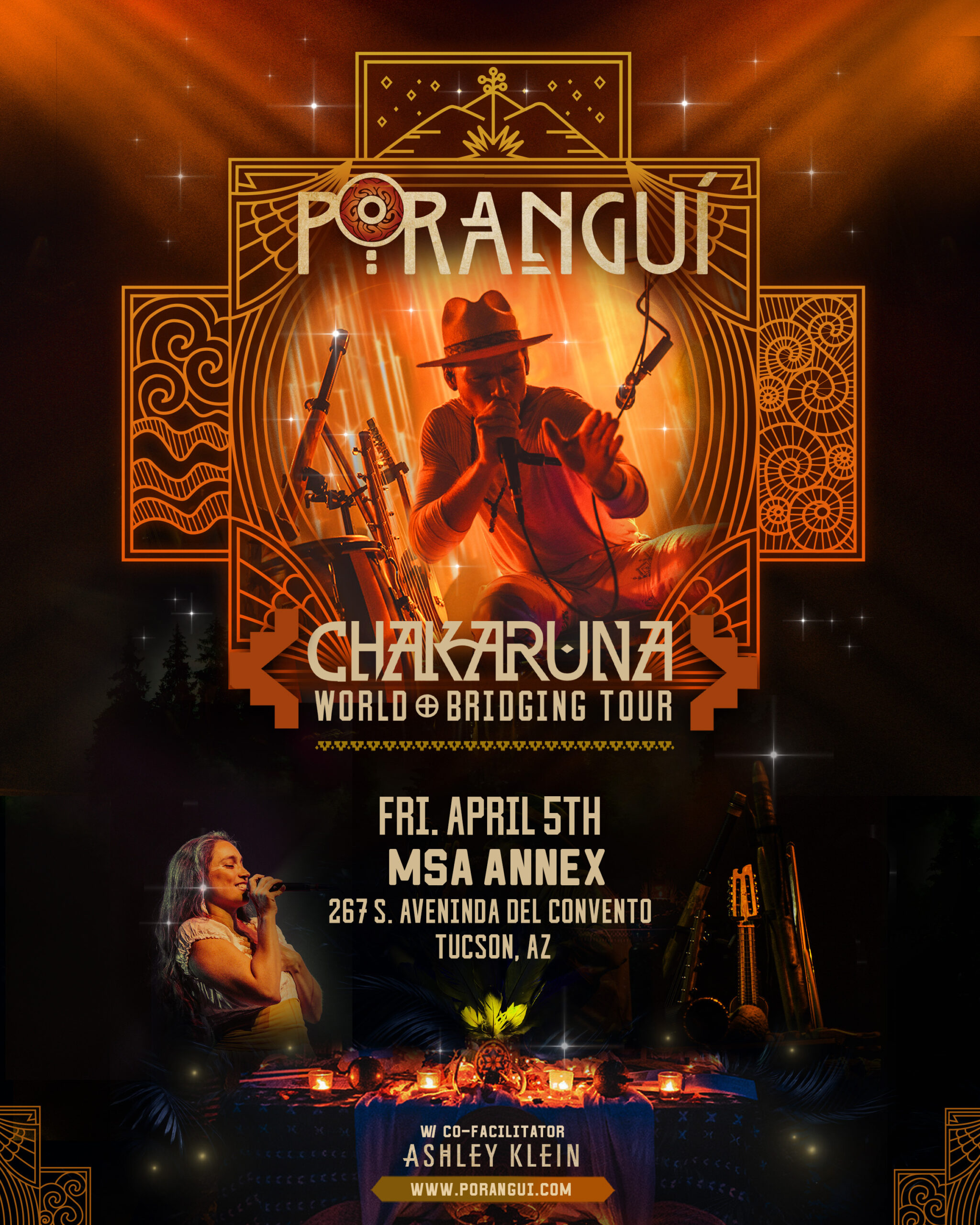 Poranguí Chakaruna World Bridging Tour: A Journey of Sound, Movement ...