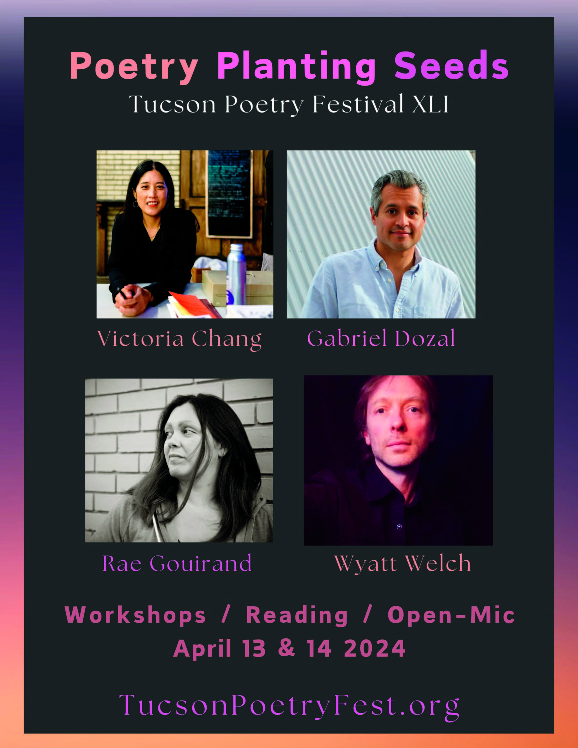 Tucson Poetry Festival XLI: Poetry Planting Seeds / KXCI
