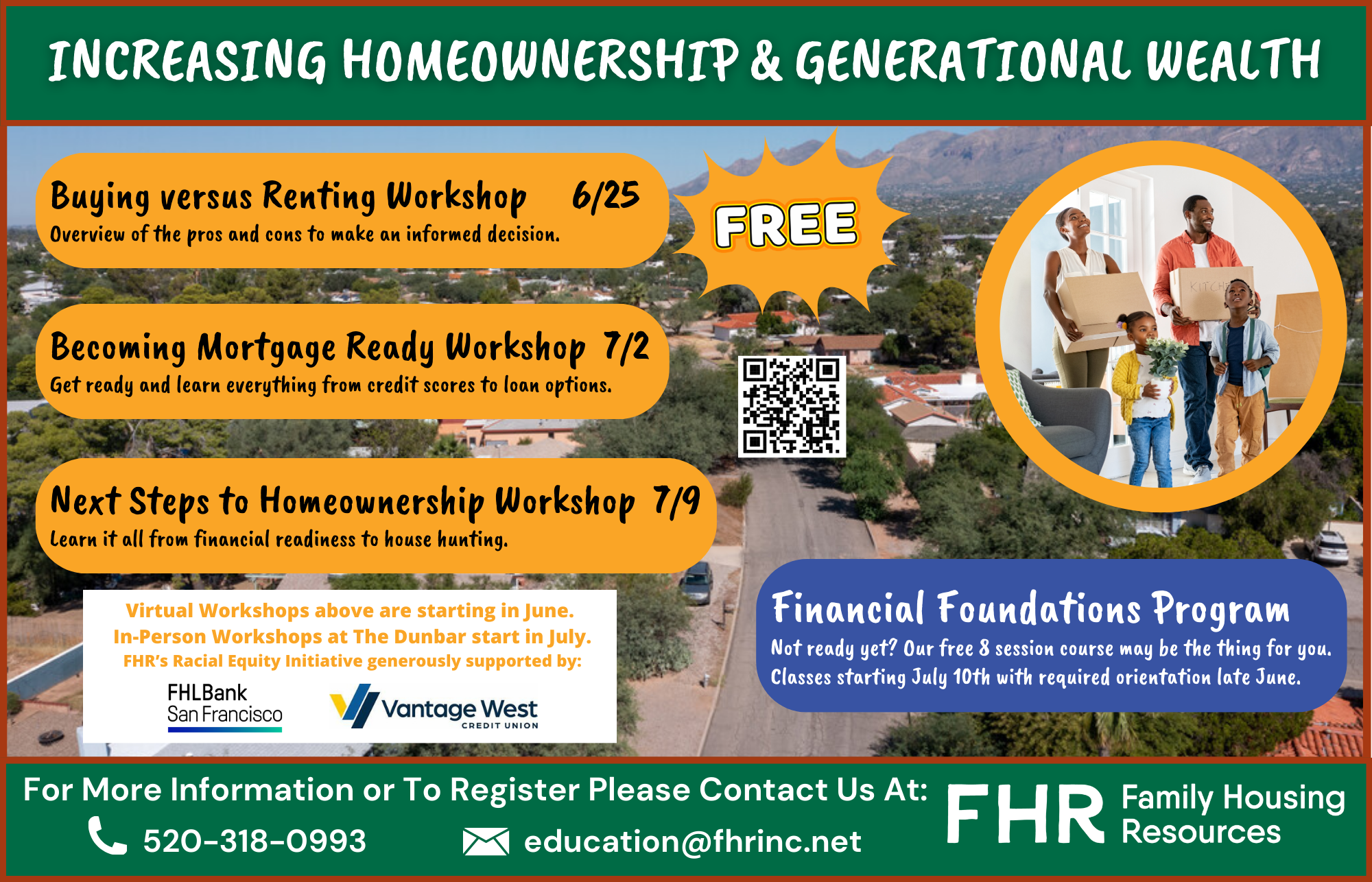 Free Homeownership Workshop Series / KXCI