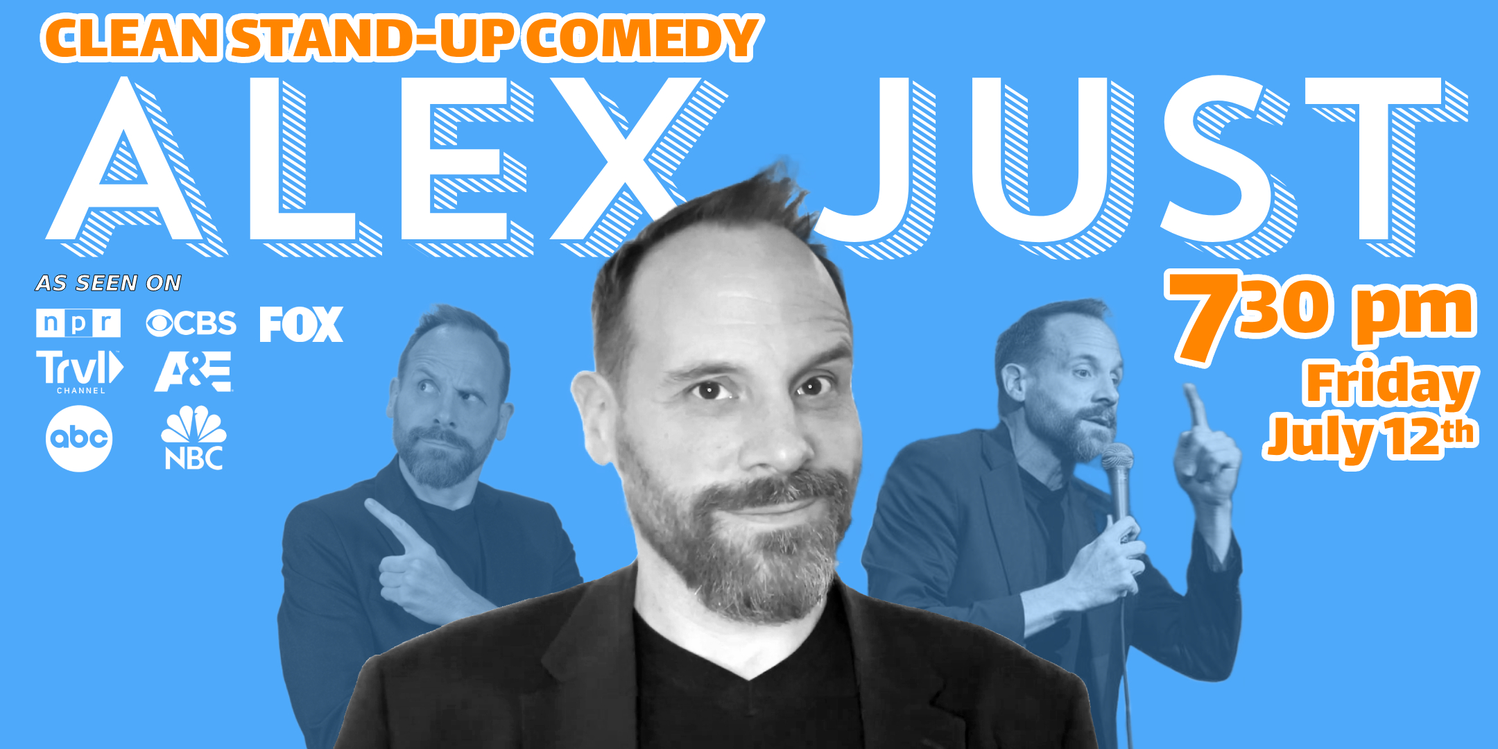 Clean Stand-up Comedy in Marana July 12th / KXCI
