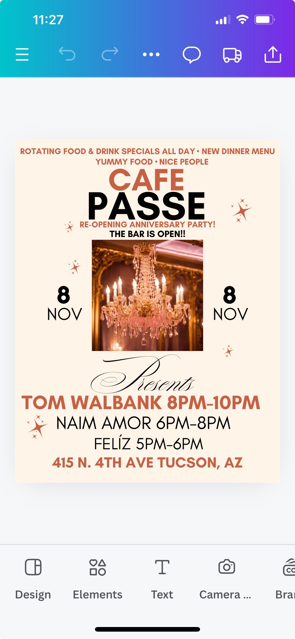 Cafe Passe Anniversary Party / KXCI