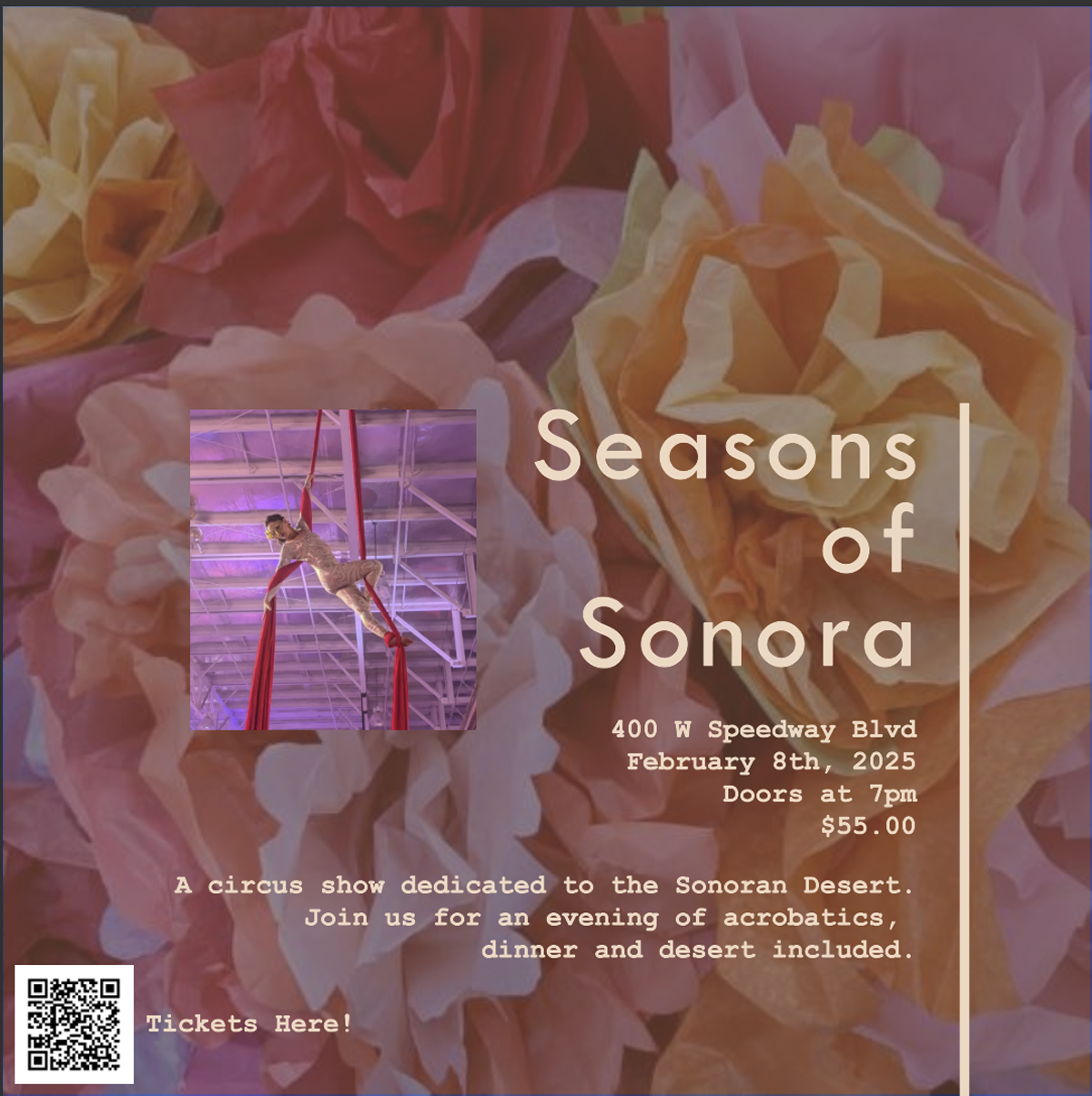 Seasons of Sonora- A circus show inspired by the Sonoran Desert / KXCI