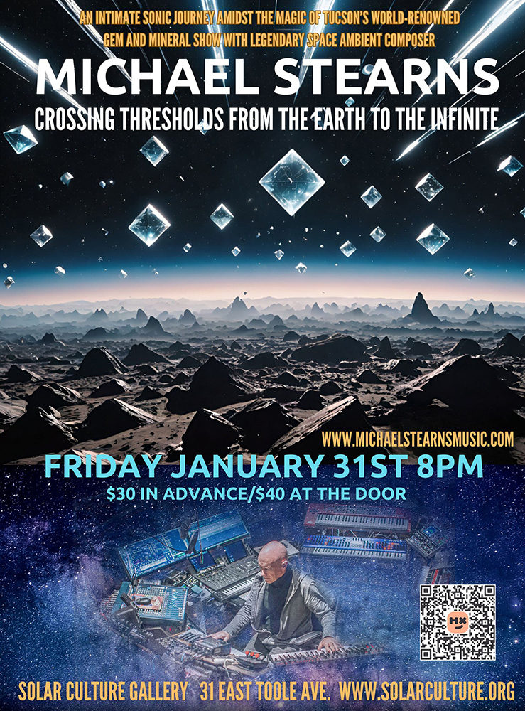 Michael Stearns – Crossing Thresholds from the Earth to the Infinite / KXCI