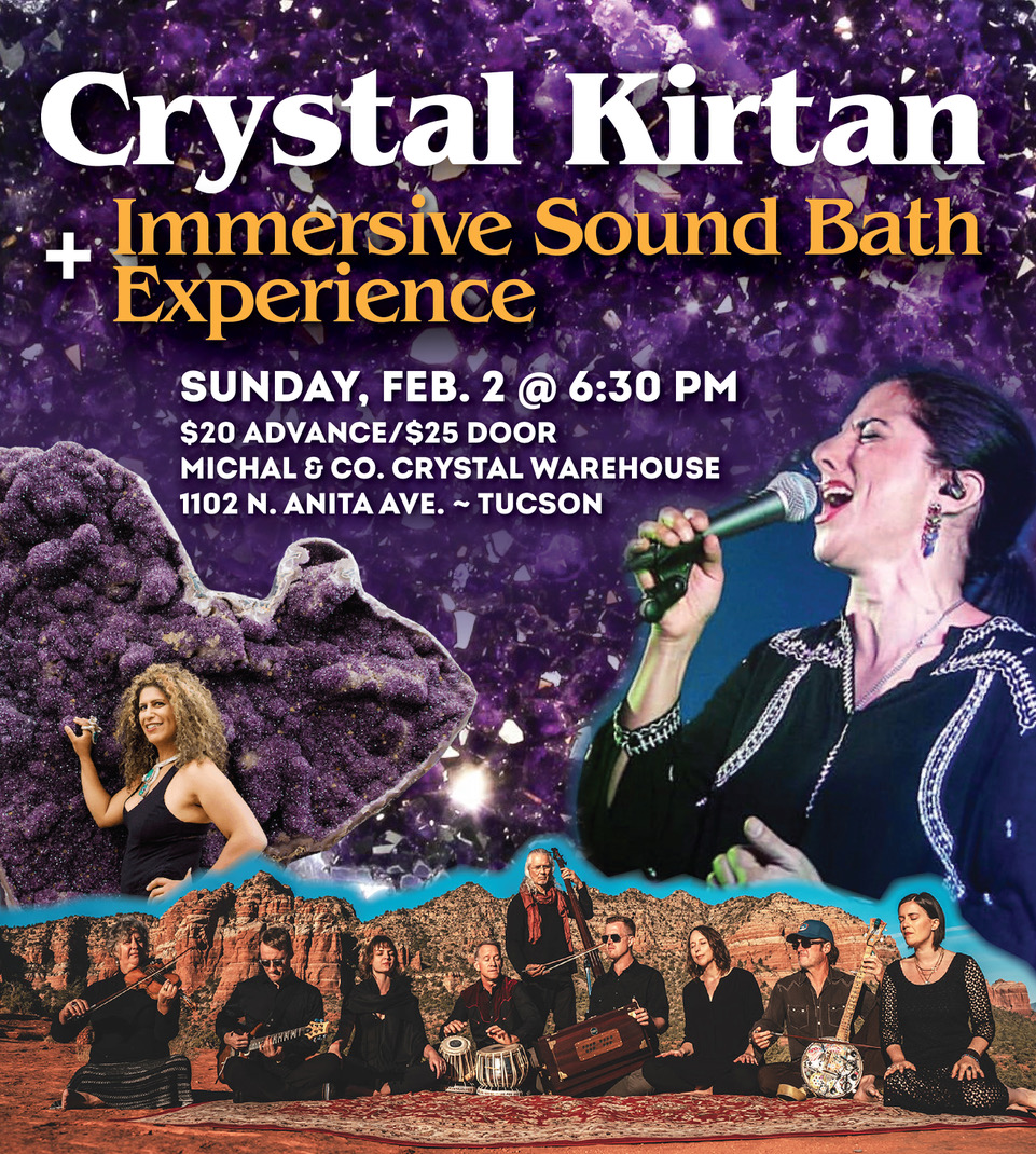 Crystal Kirtan + Sound Bath Experience / KXCI