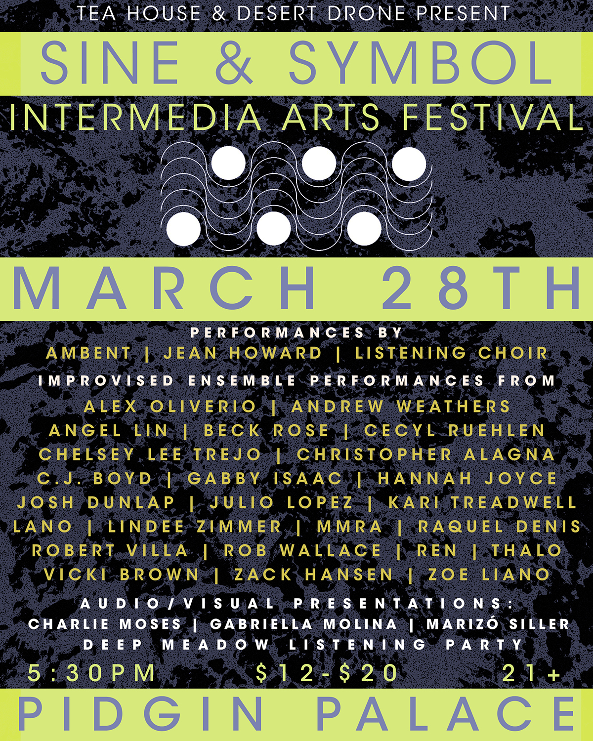 Sine & Symbol at Pidgin Palace / KXCI