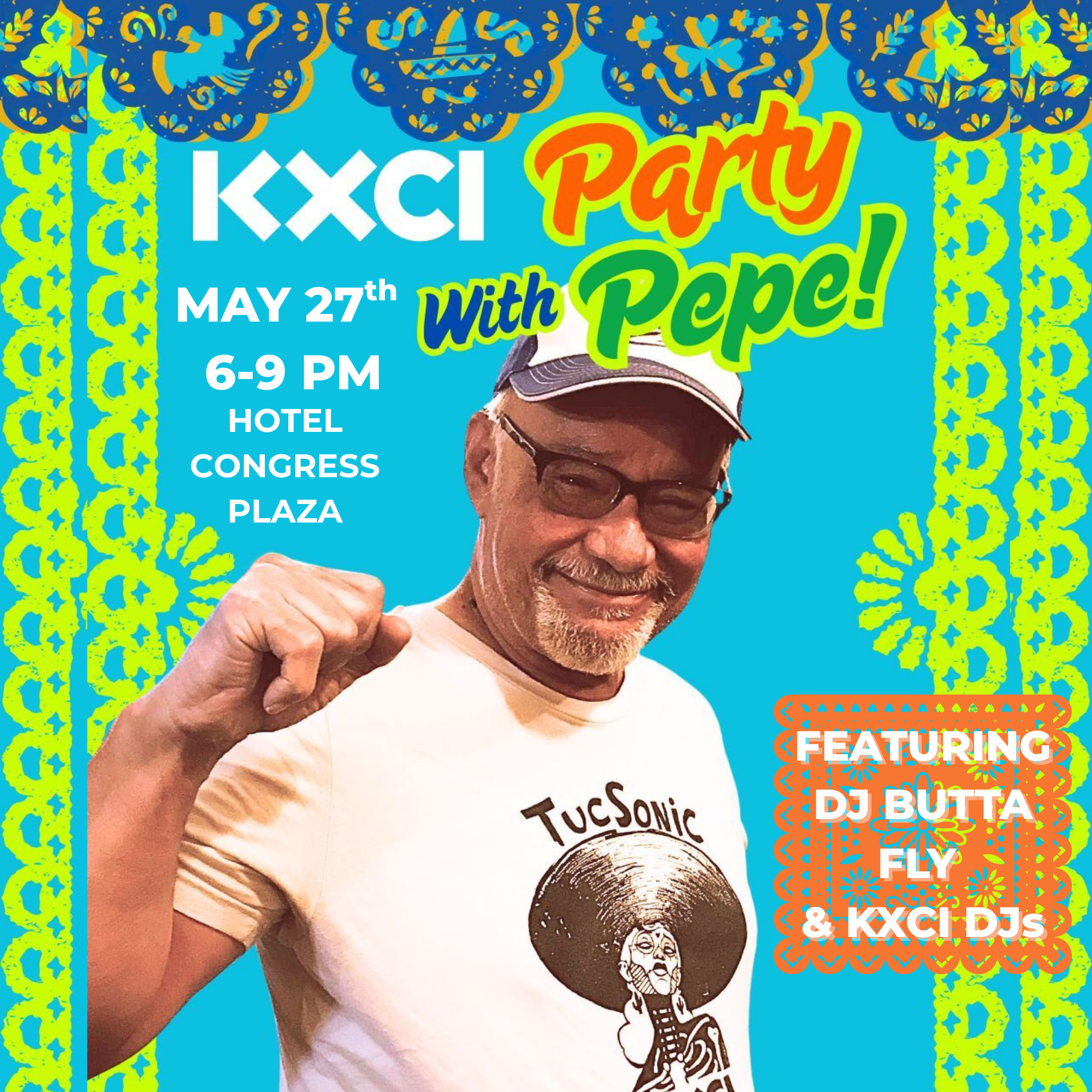 KXCI Party with Pepe