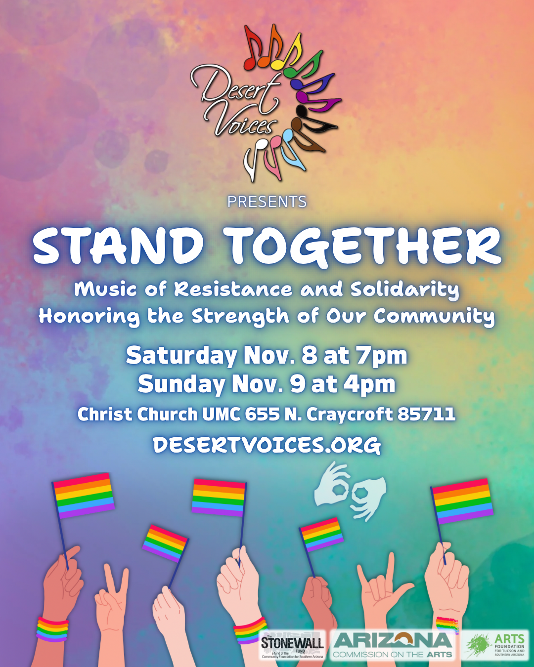 Desert Voices Stand Together / KXCI